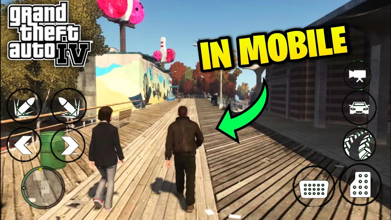 PLAY GTA IV ON YOUR MOBILE | GTA 4 GAMEPLAY - YouTube