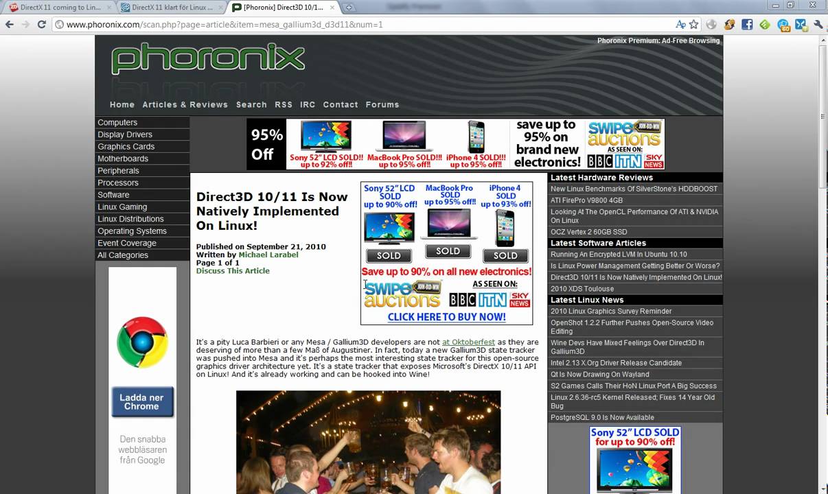 DirectX 10/11 For Linux? Play Crysis And Far Cry 2? Thoughts! - YouTube