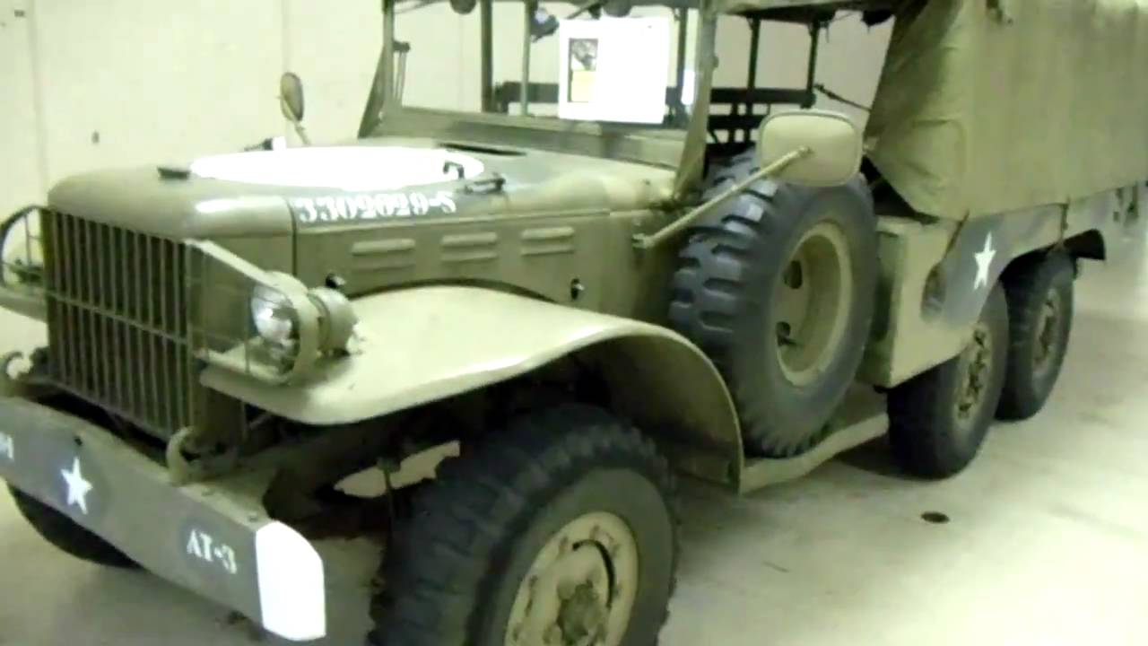 1945 Dodge WC62 6x6 1.5 Ton Cargo Truck and Willys Jeep - Military ...