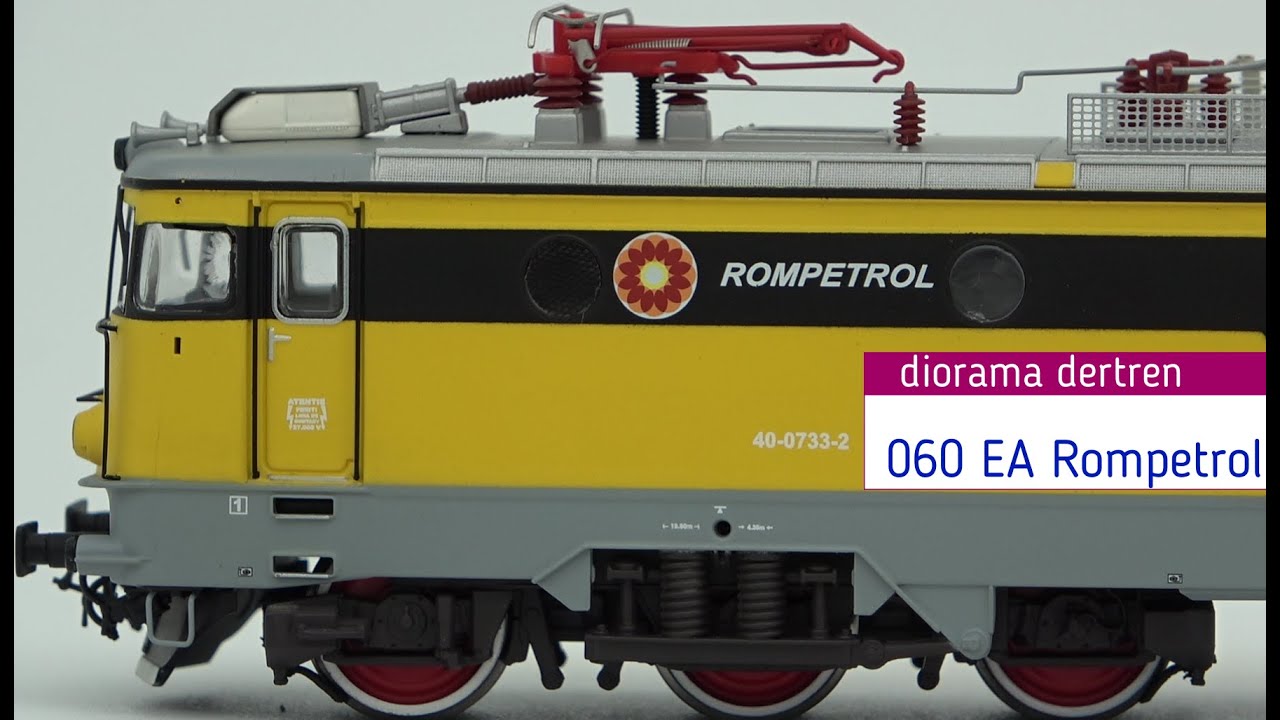 Locomotiva 060 EA Rompetrol - YouTube