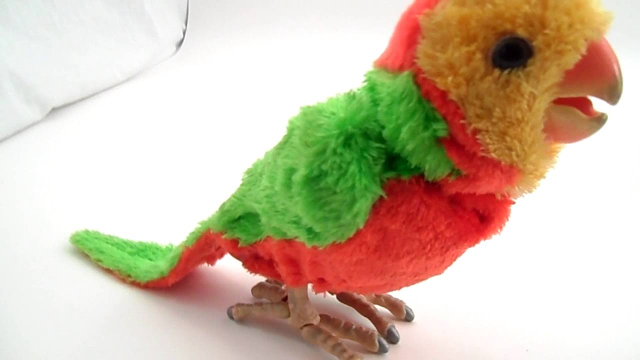 furreal baby parrot - YouTube