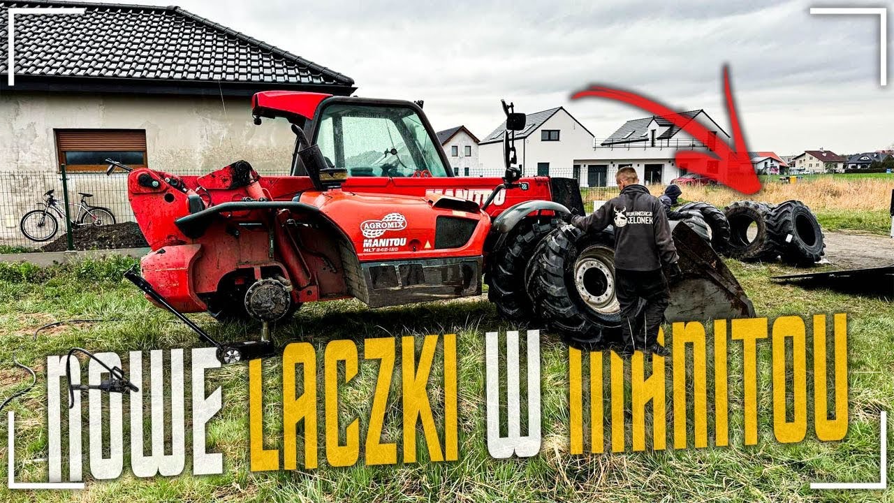 Nowe opony w Manitou | Kolejny zakup z Opmax |Galaxy 460/70r24 [vlog#259] - YouTube