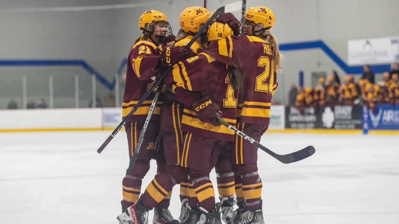 Abbey Murphy Scores OT Game-Winning Goal vs. St. Thomas - YouTube