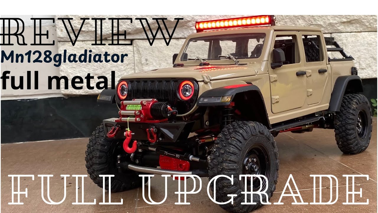 REVIEW MN128 CUSTOM JEEP GLADIATOR FULL MEWAH 😍 - YouTube