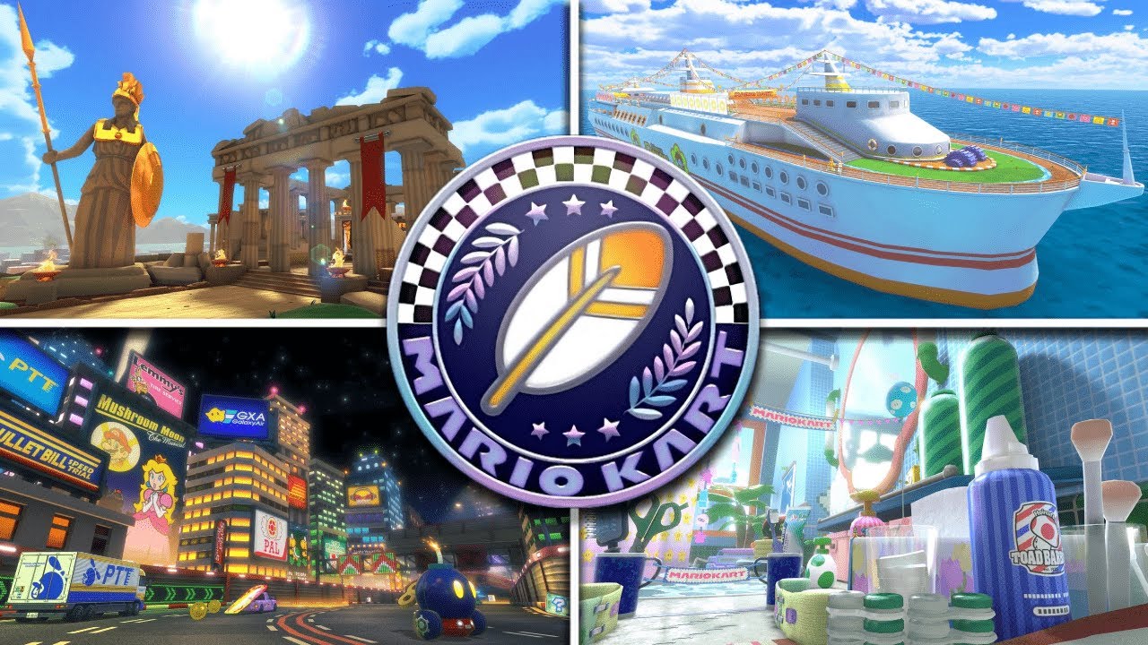 Mario Kart 8 Deluxe - Feather Cup Walkthrough (DLC Wave 5) - YouTube