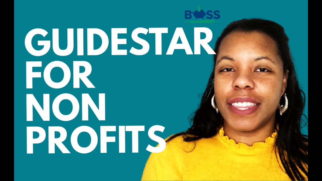 GuideStar for Nonprofits - YouTube