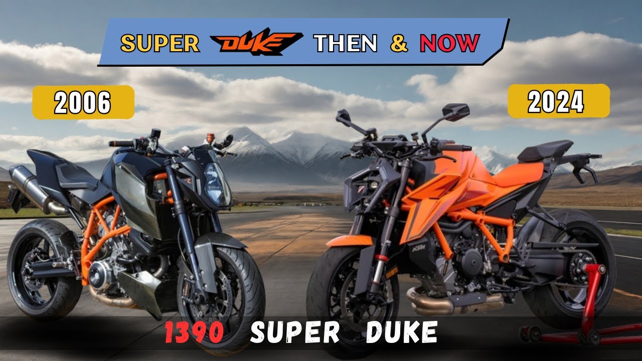 Super Duke Evolution | 990 Super Duke To 1390 Super Duke - YouTube