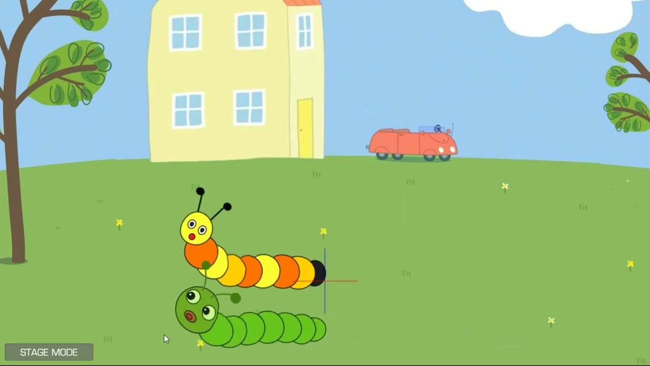 Cute caterpillar making and animation using Adobe Illustrator ...