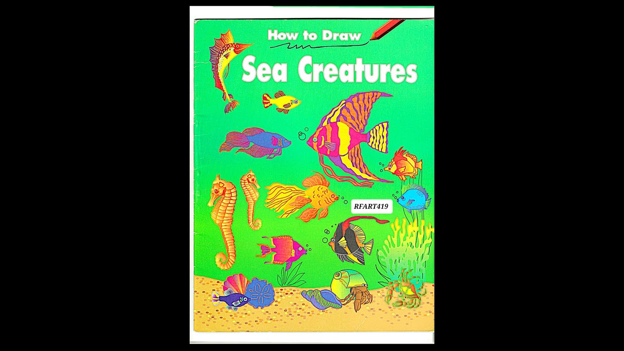 How to Draw Sea Creatures Book by Barbara Soloff Levy - RFART419 (2024 ...