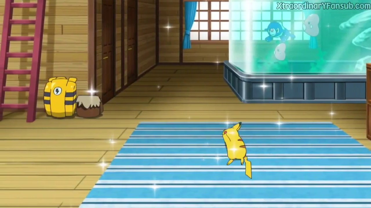 Pikachu Rolling on the Floor - YouTube