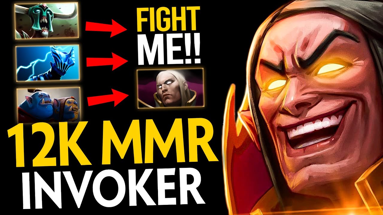 3 HEROES MID?? NO PROBLEM!!! EPIC 12K MMR KIYOTAKA INVOKER - YouTube