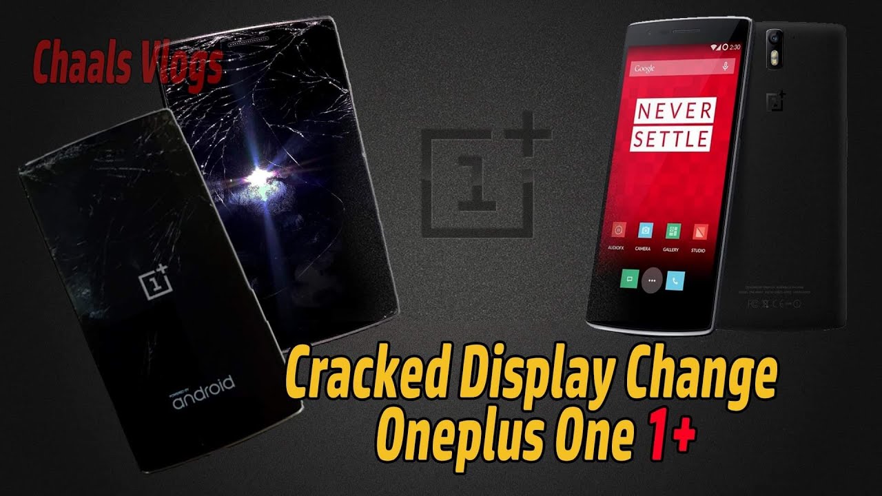 One Plus One Broken Lcd Display Replacement - Srilanka - YouTube