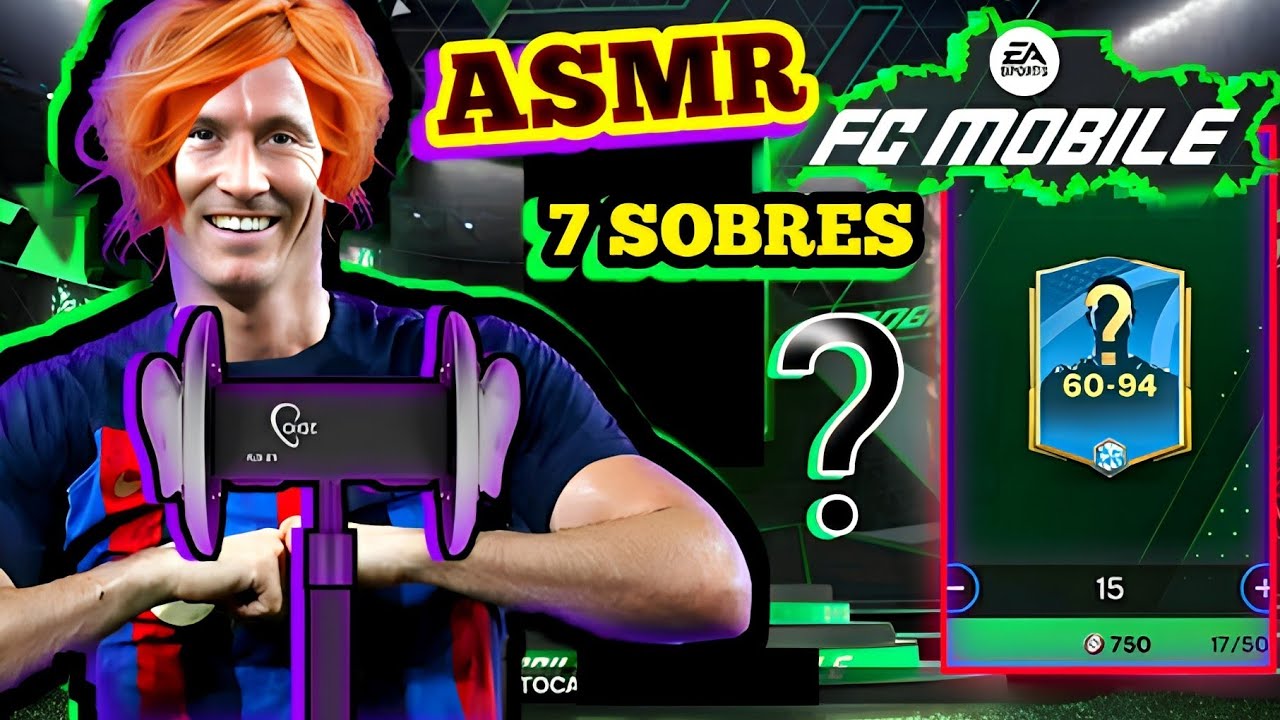 ASMR Jugando FC MOBILE ⚽️Nos salen estos GRANDES Jugadores 😮 ⚽️🔥 ...