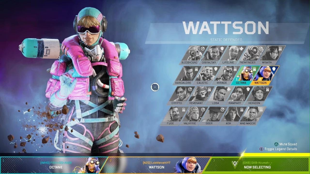 Wattson's New Intro voice line (3) - YouTube
