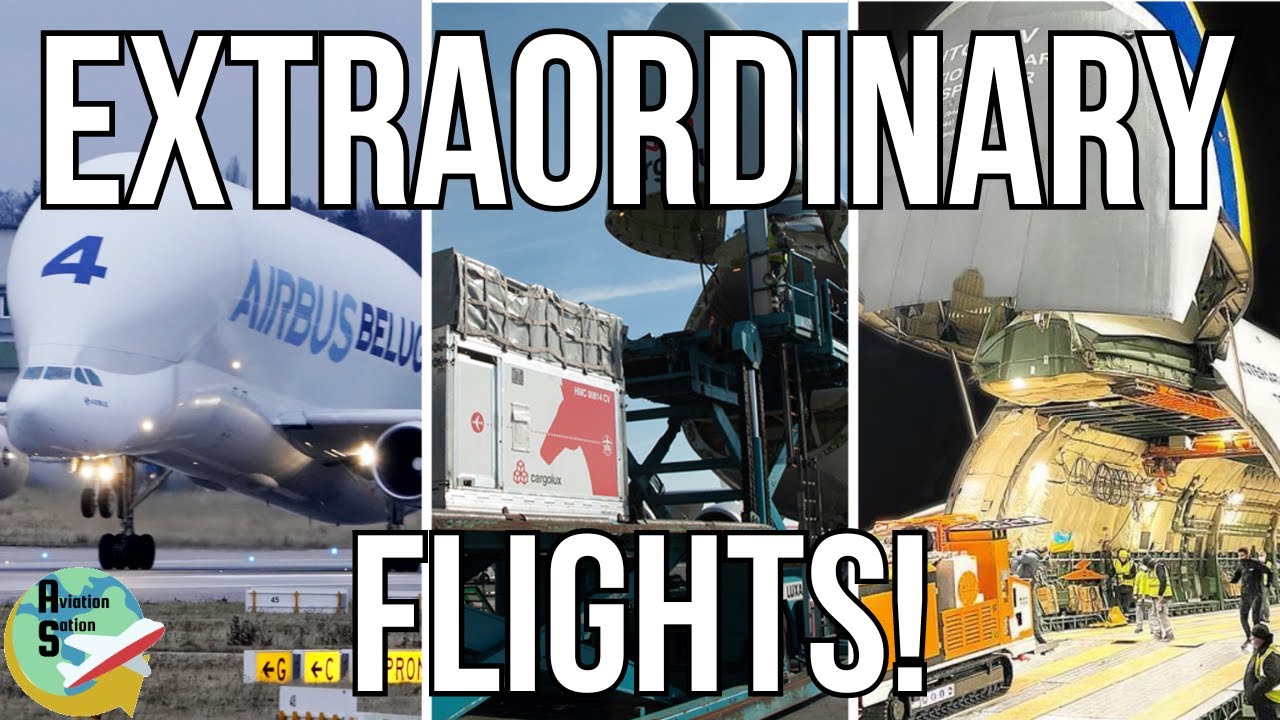 The INCREDIBLE Logistics of Extraordinary Cargo Airplanes! | Aviation ...