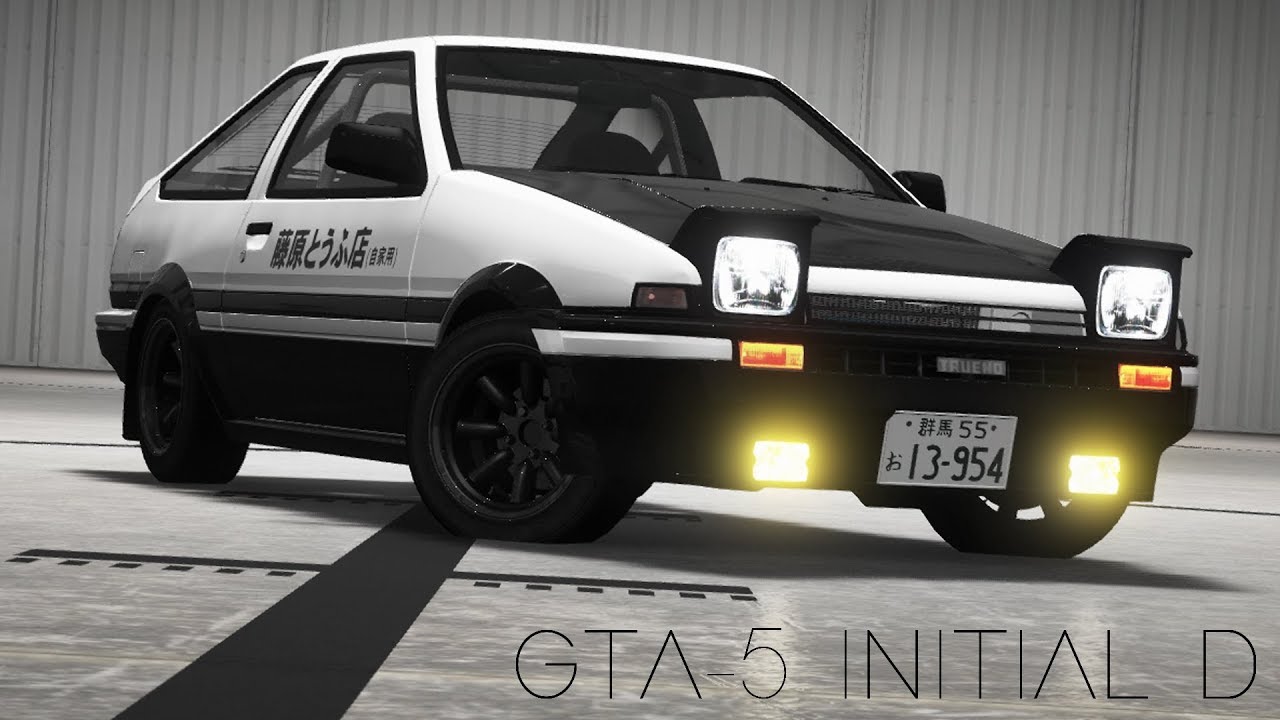GTA 5 Initial D - YouTube