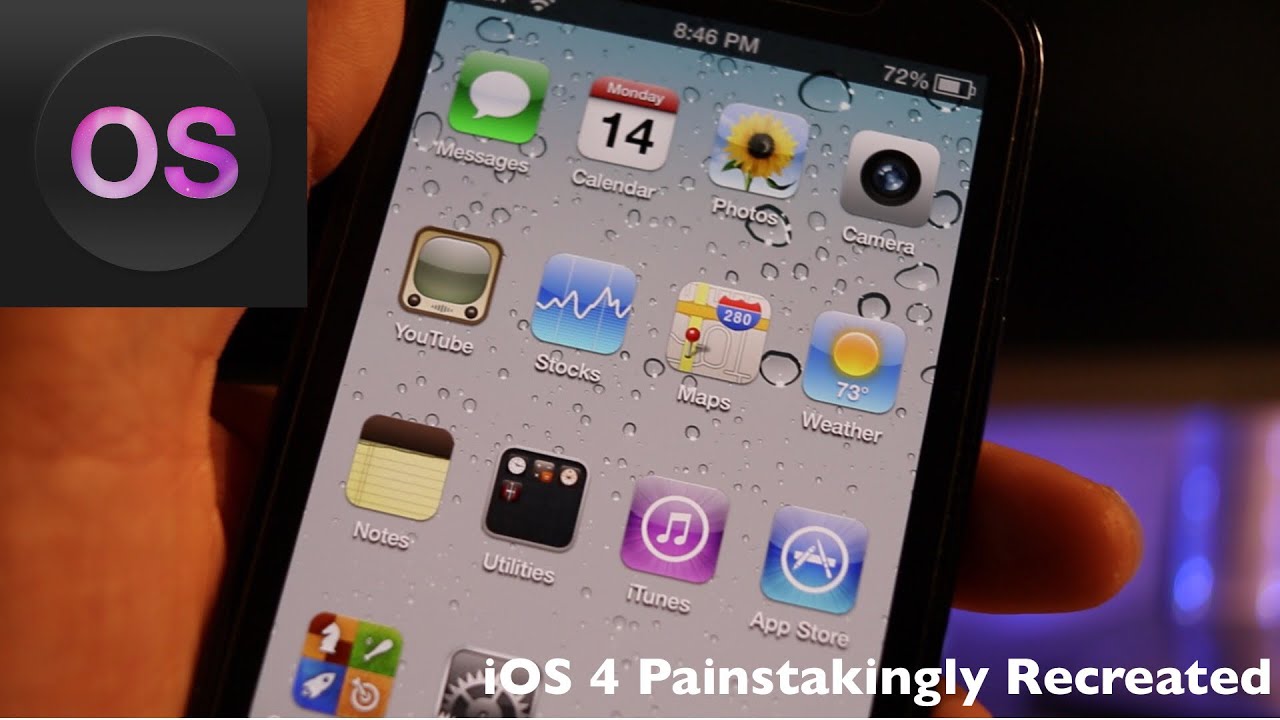 Emerging Developer Recreated iOS 4 | OldOS Review - YouTube