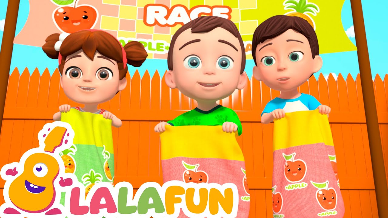 Fun Team Race - Play Outside Song | Boo Boo Song + more Kids Songs ...