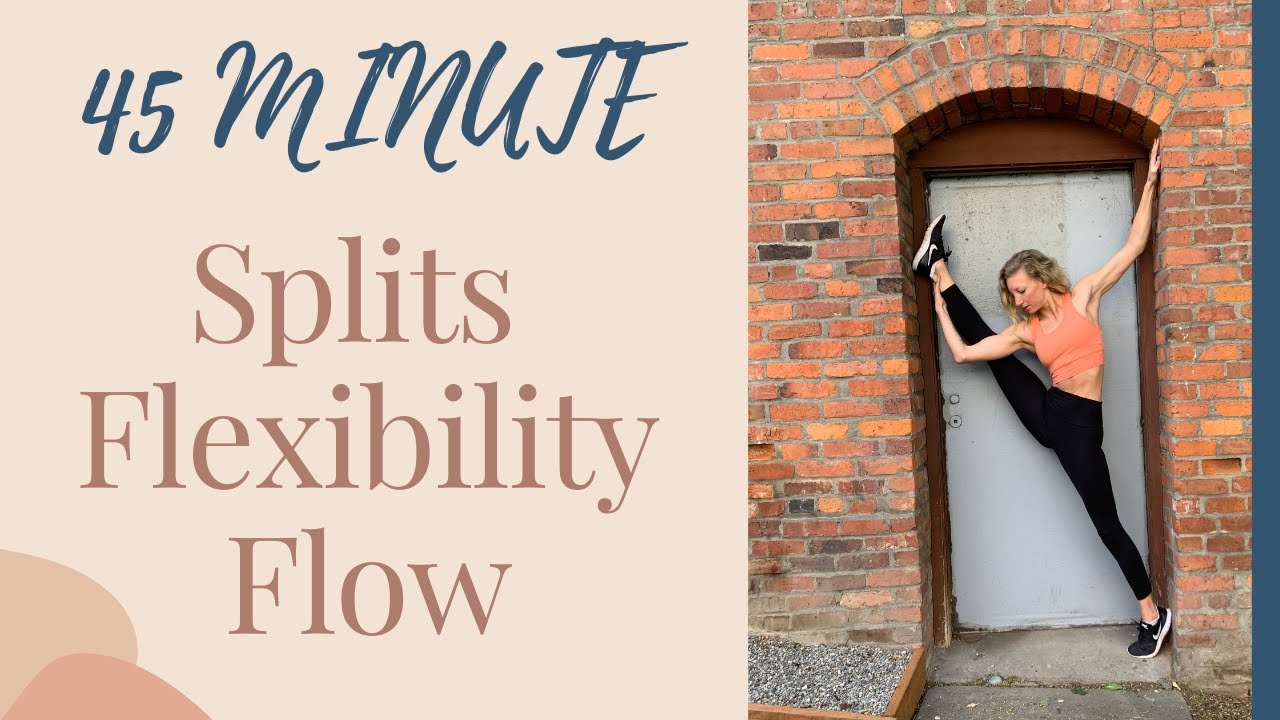 SPLITS FLEXIBILITY YOGA FLOW | 45 MINUTES | Nina Elise Yoga - YouTube