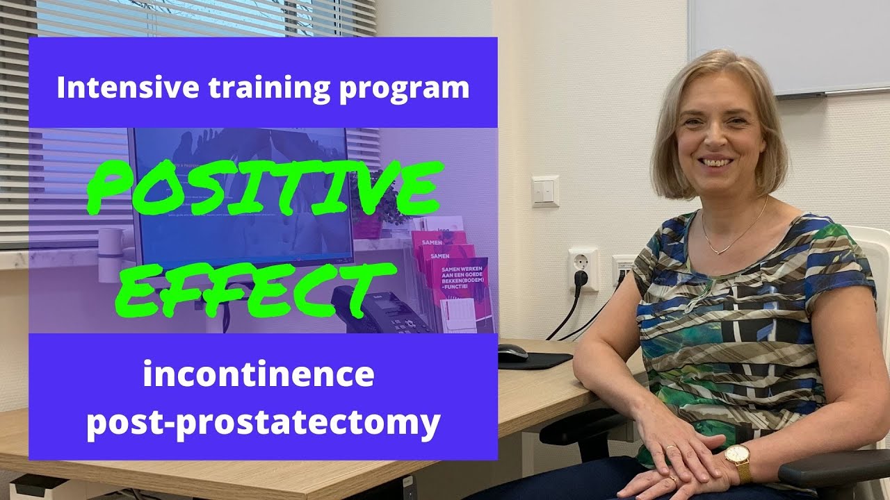 Positive effect of intensive training program on incontinence post ...