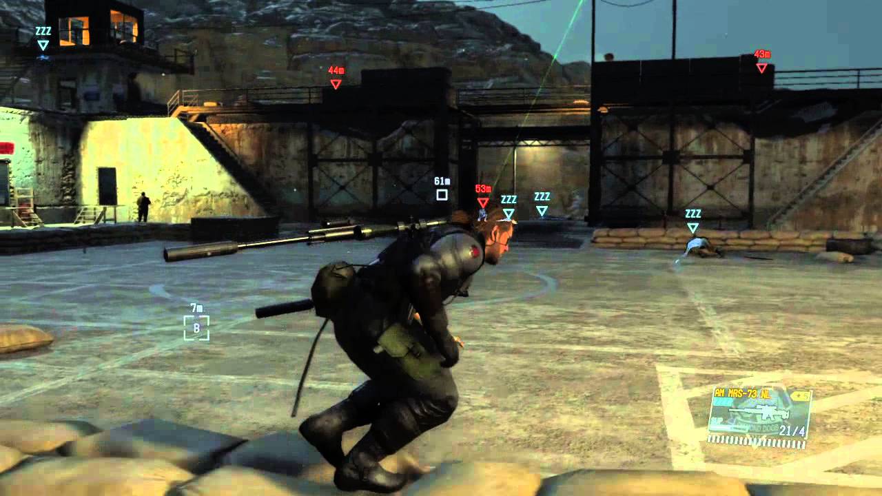 MGS V: The Phantom Pain Pt ??? - Side-Op 144 1/2 - Man on Fire - YouTube