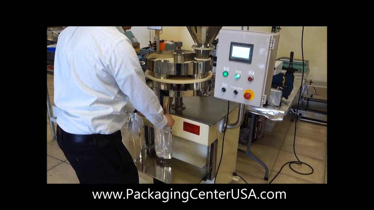 Semi-Automatic Cup Filling System - YouTube