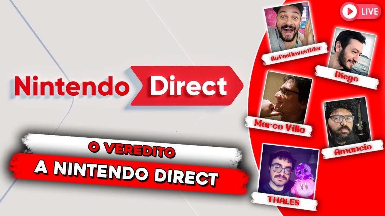 Nintendo Direct o Veredito ! E o Futuro do Nintendo Switch - YouTube