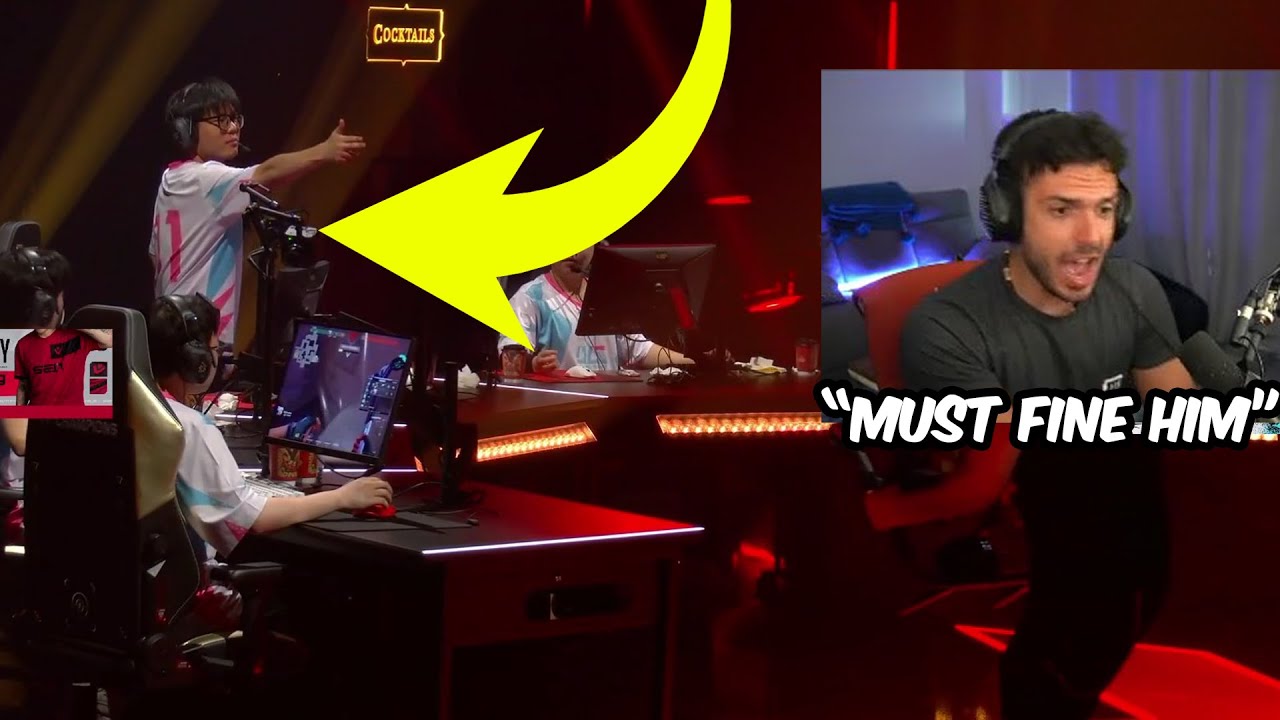 SEN Tarik REACTS To BLG Whzy Doing The Kang kang Against NRG In VCT ...