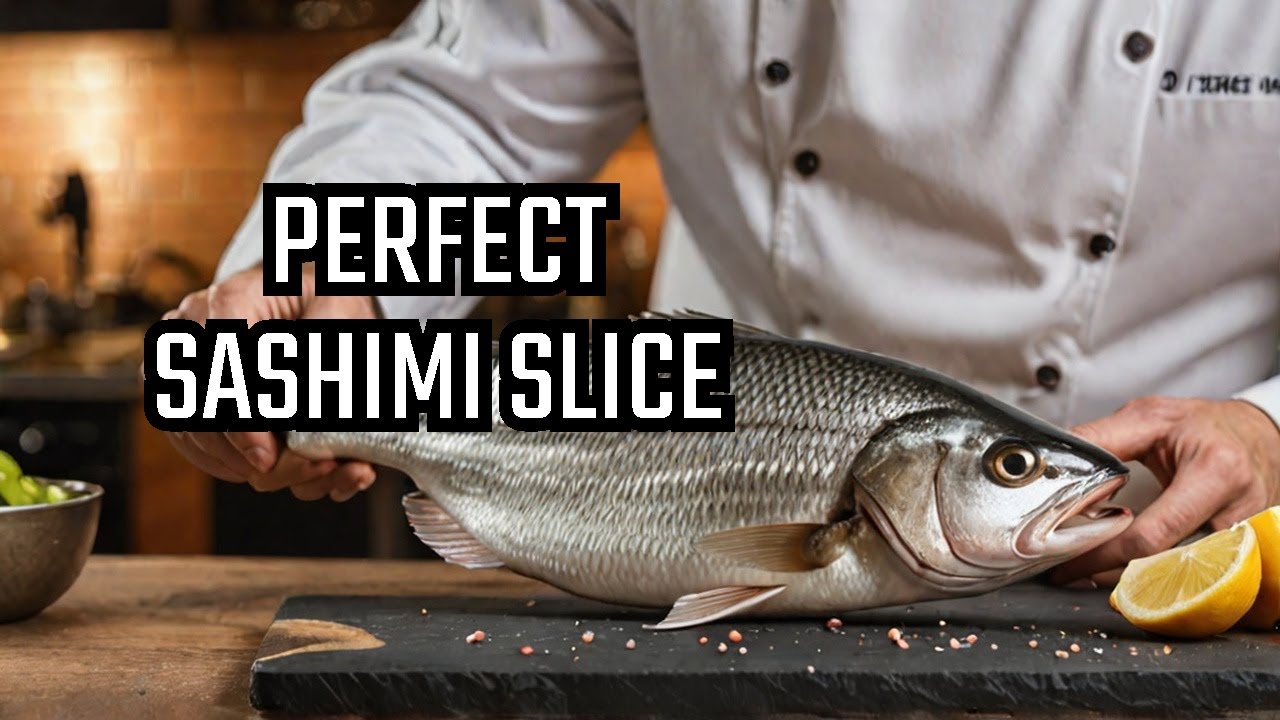 How to Cut a Whole Fish for Sushi & Sashimi - YouTube