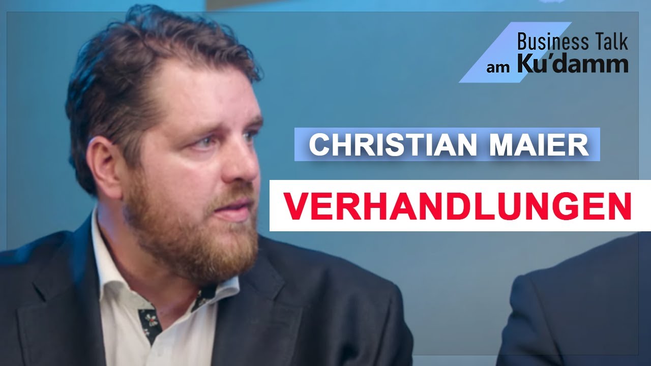 Strategische Vorbereitung von Verhandlungen - Christian Maier (MAIER FENDLER CONSULTING) - YouTube