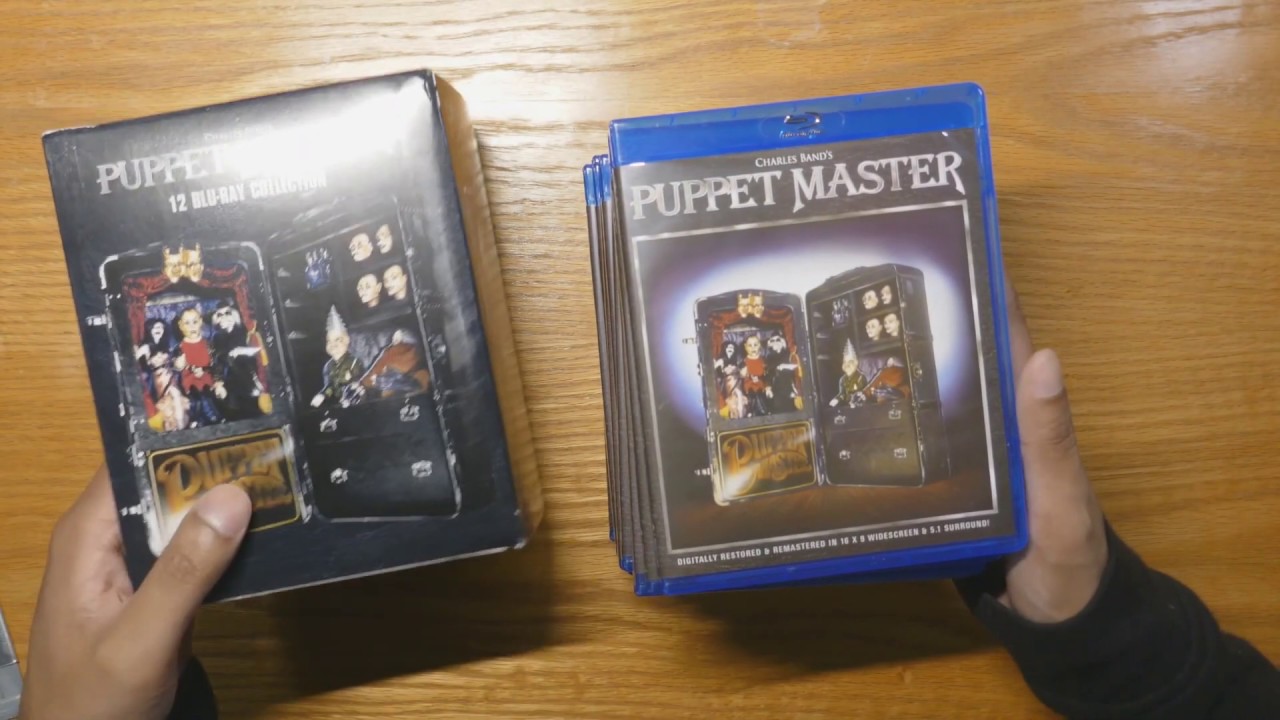 Puppet Master 12 Disc Blu-ray Collection Unbox - YouTube