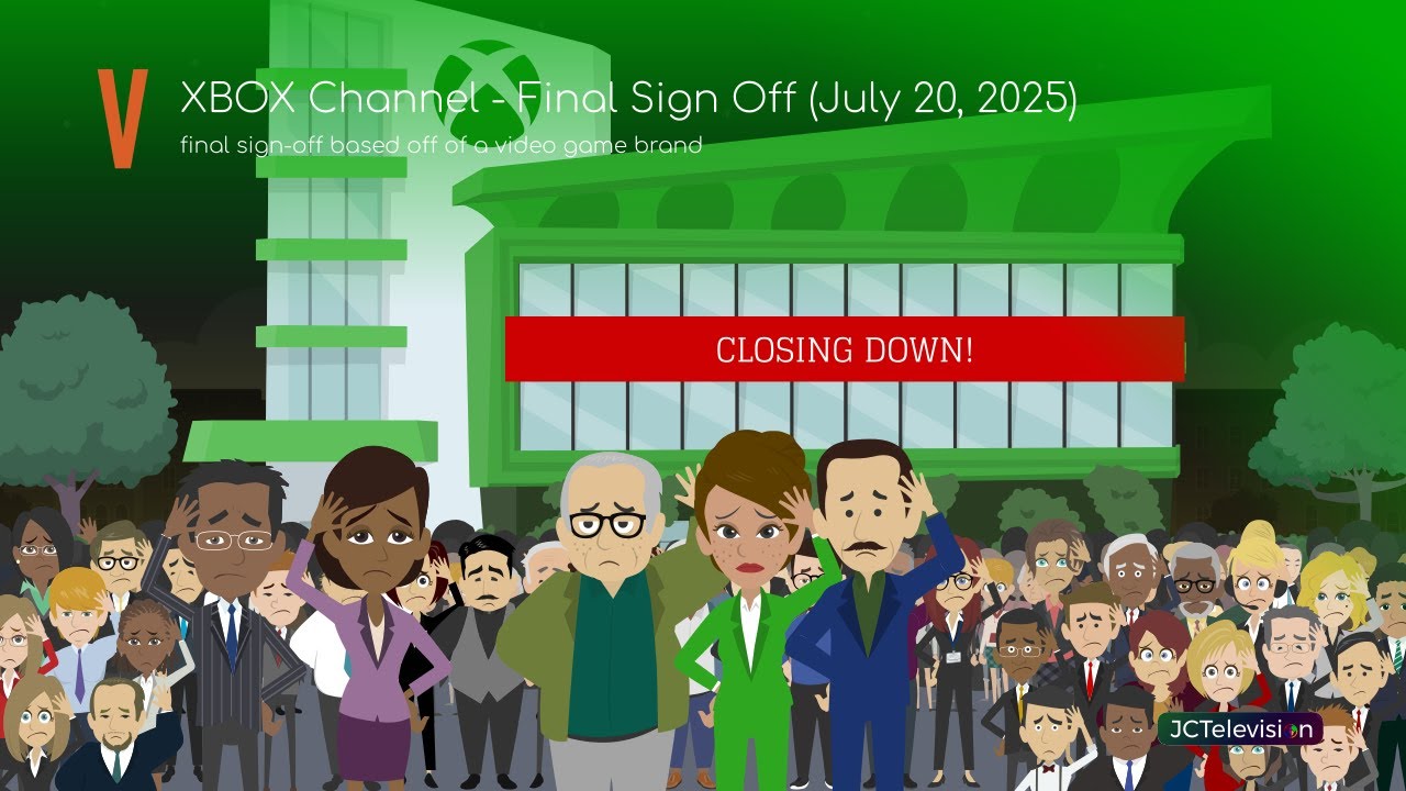 (LONGEST) XBOX Channel - Final Sign Off (July 20, 2025) | JCTelevision ...