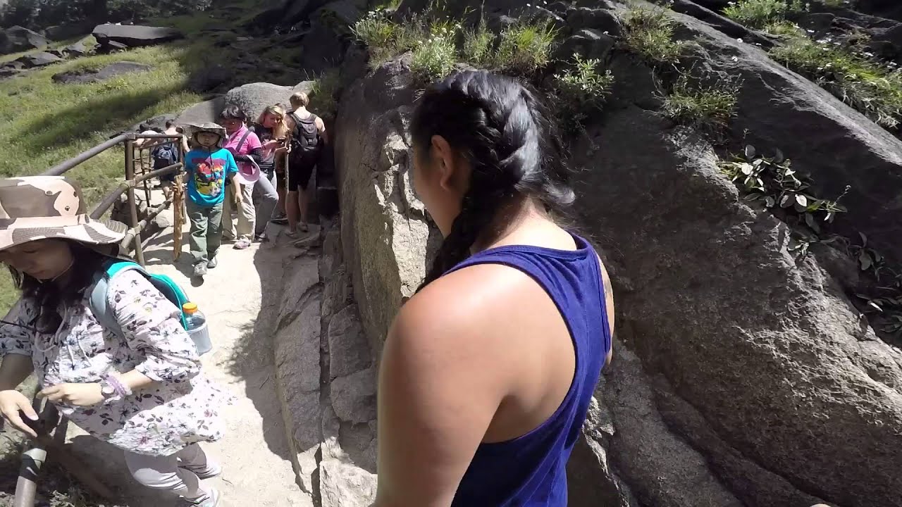 Yosemite National Park Misty Trail - YouTube
