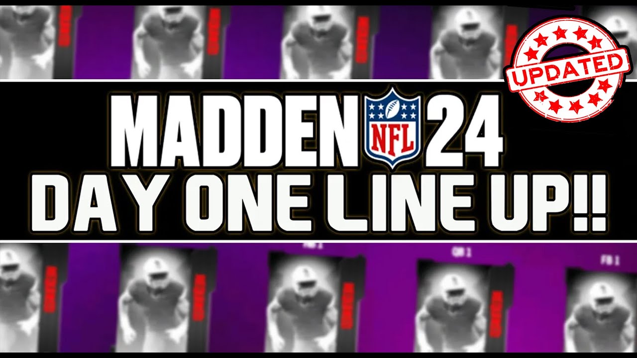 HERE'S WHAT MY LINEUP WILL LOOK LIKE DAY ONE OF MUT 24!!| MADDEN 24 ...