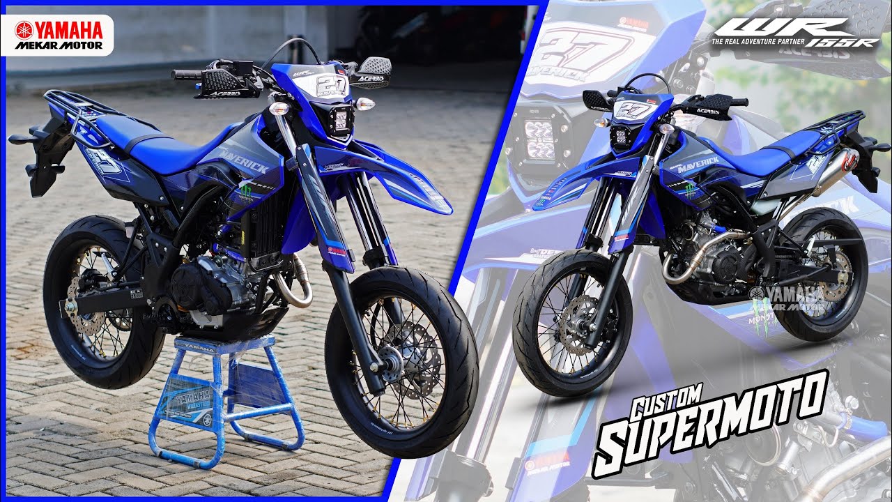 YAMAHA WR155 SUPERMOTO SEMAKIN GANTENG - YouTube