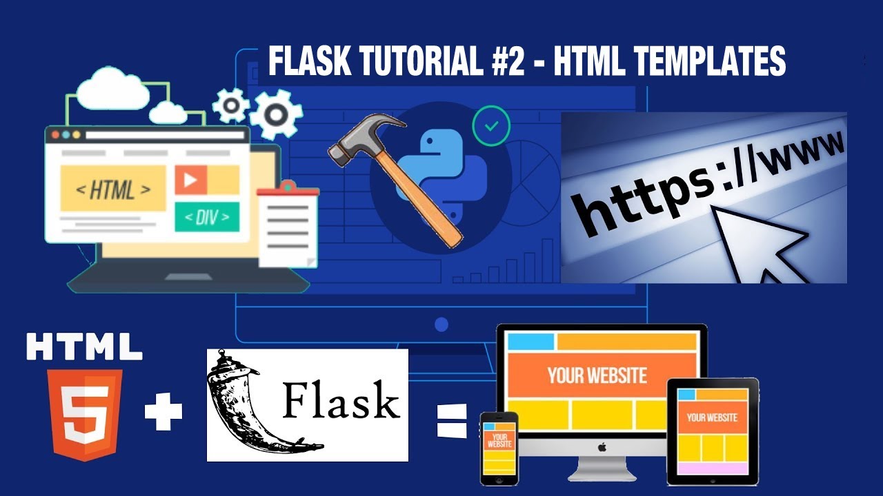 Flask Tutorial #2 - HTML Templates - YouTube