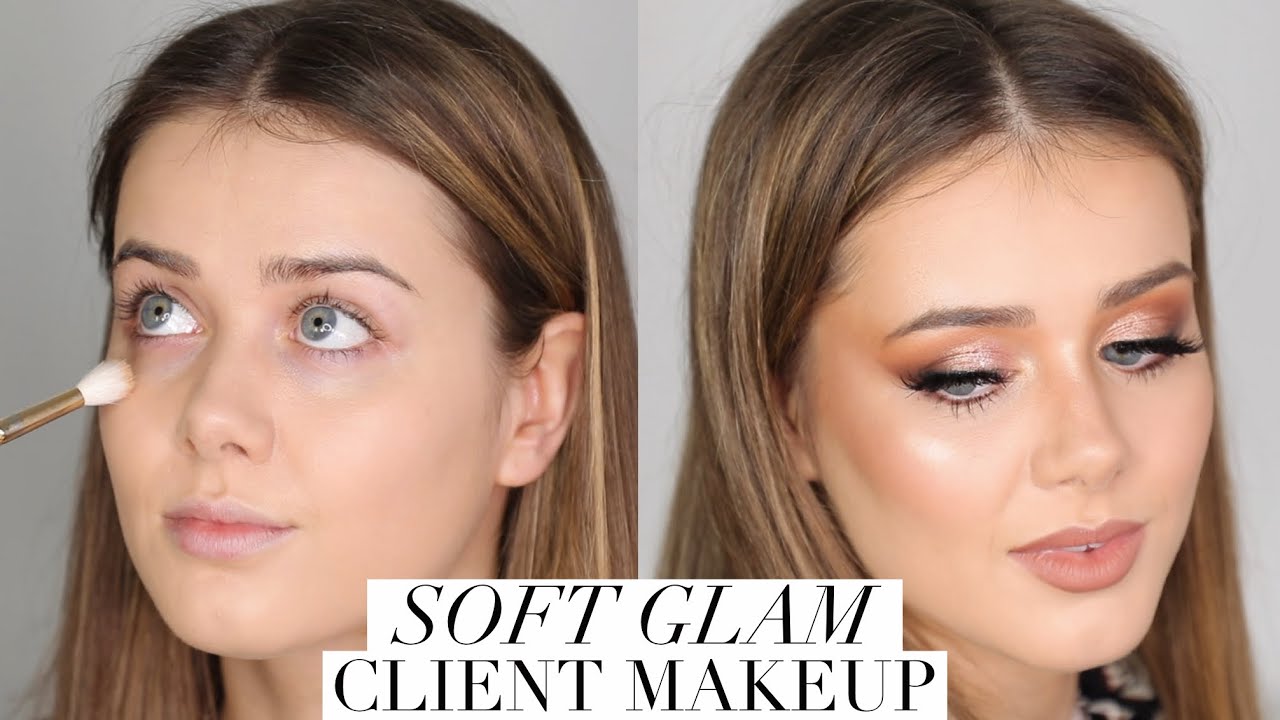Soft Glam Client Makeup Tutorial Jamie Genevieve Youtube