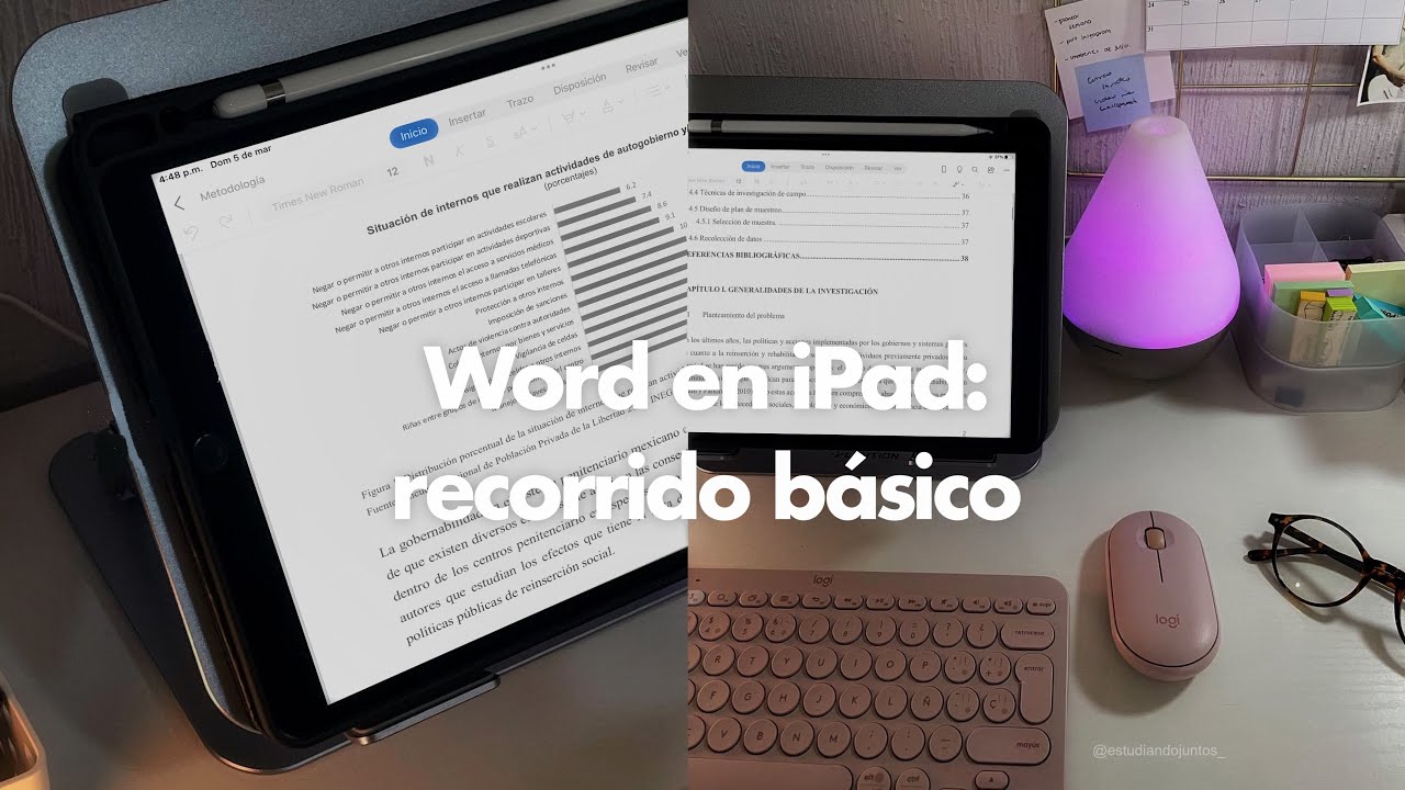 ¿Cómo utilizar Word en el iPad? 📑 | tutorial BÁSICO - YouTube