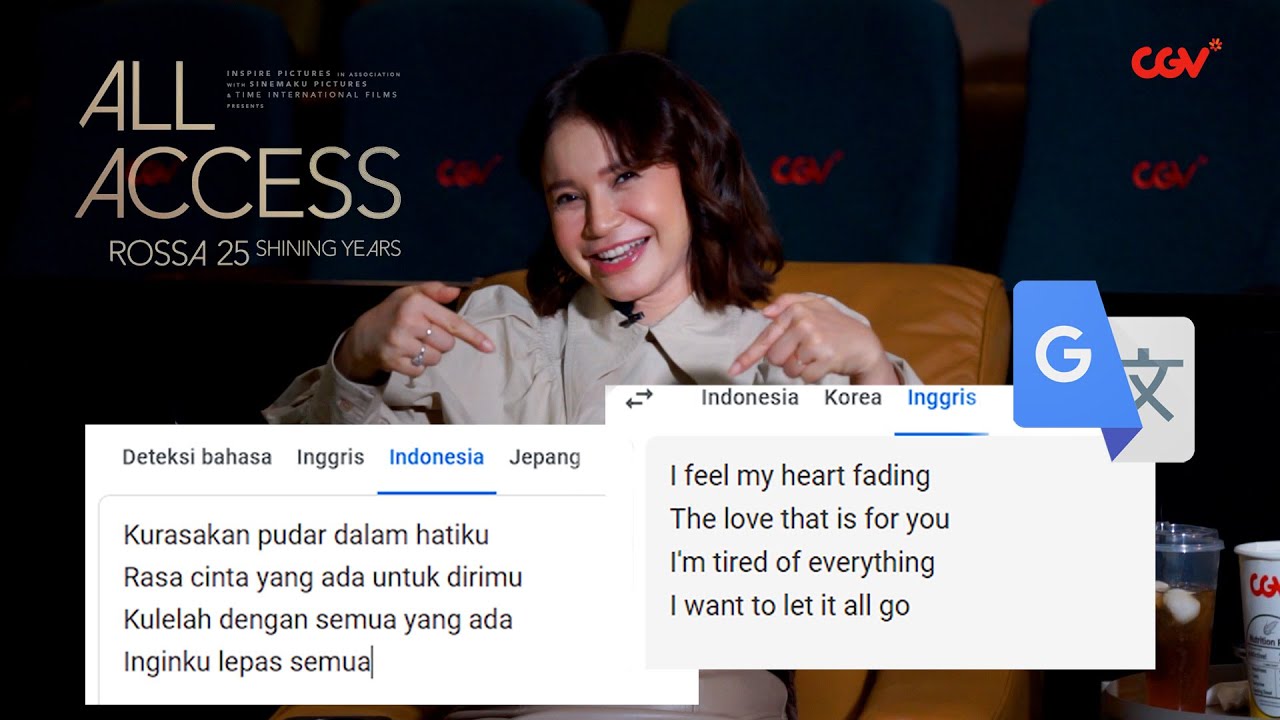 Rossa Lupa Lagu Sendiri | Tebak Lagu Google Translate - YouTube