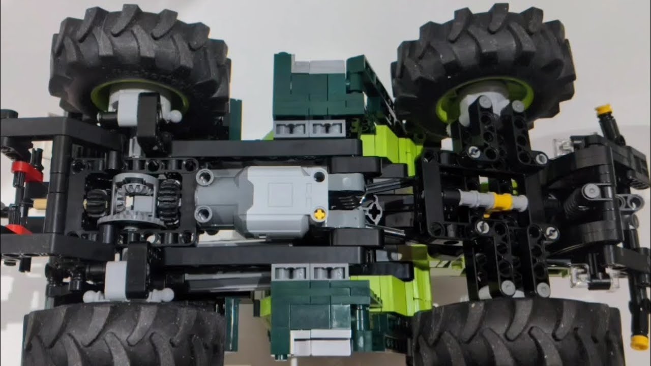 brickengine Motor für Frontgabel mit Heuballen in LEGO Technic ...