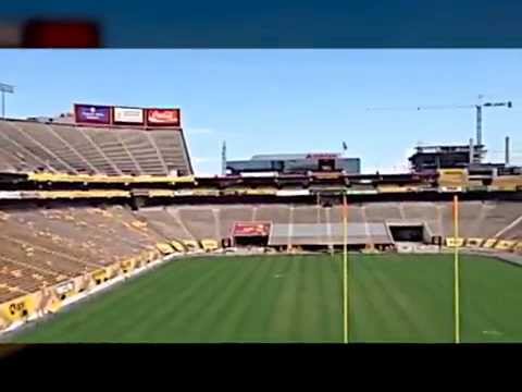 Sun Devil Stadium Renovation Progress - 9/8/15 - YouTube
