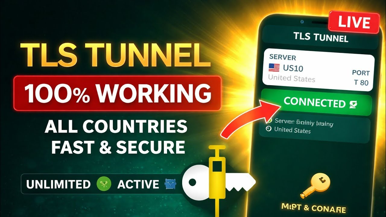 How to Setup TLS Tunnel VPN in ALL Countries For a Secure Internet ...
