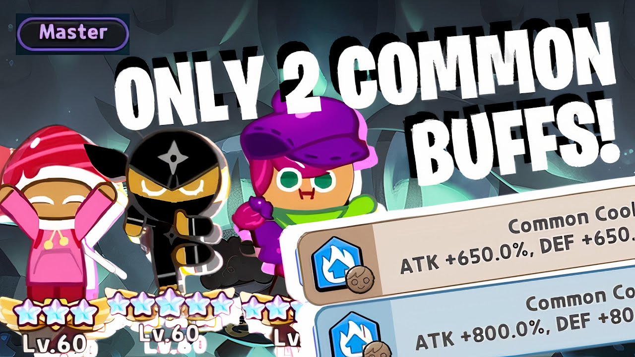 Beating Master Mode Black Pearl with only 2 Common Cookie Buffs! ll ...