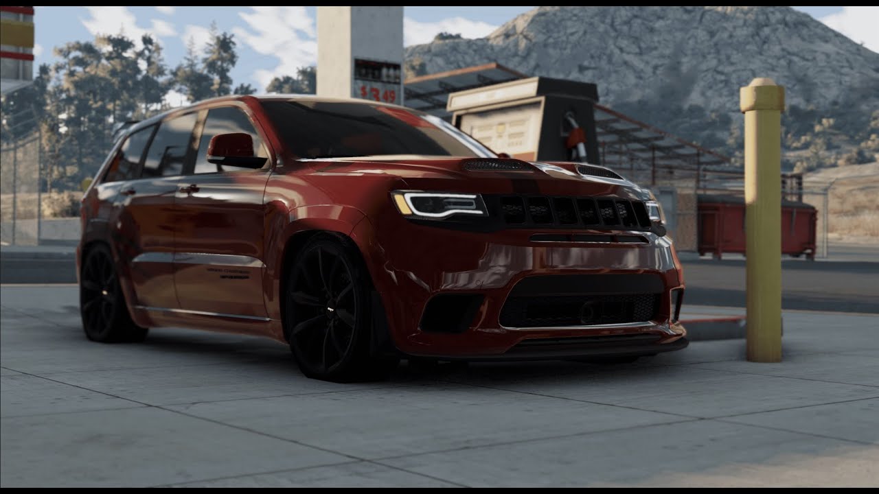 BeamNG| 797 Hp Trackhawk Redeye Cruise + Pulls! - YouTube
