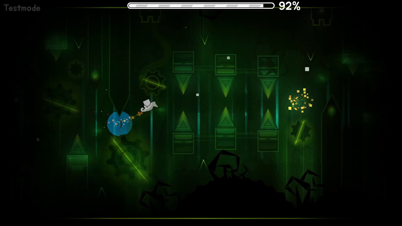 The Golden 89-100% (Top 2 Extreme Demon) // Geometry dash - YouTube