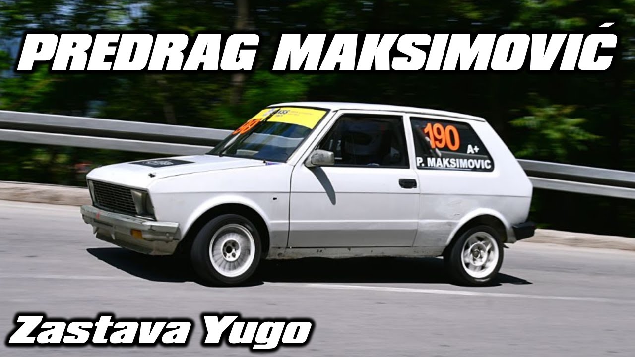 Predrag Maksimovic - Brdska trka Tara 2025 - Zastava Yugo 55 hibrid ...