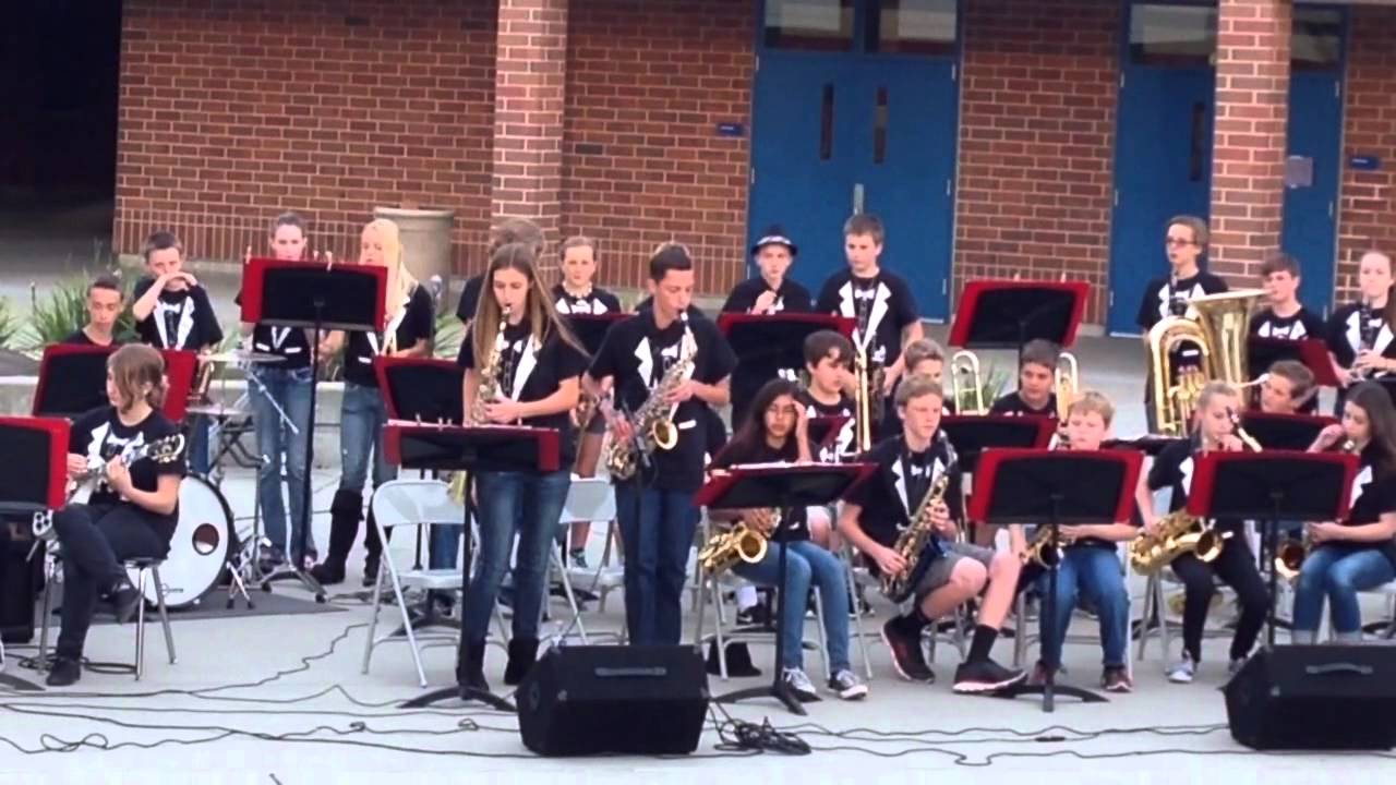 Spring View Middle School Jazz Band - YouTube