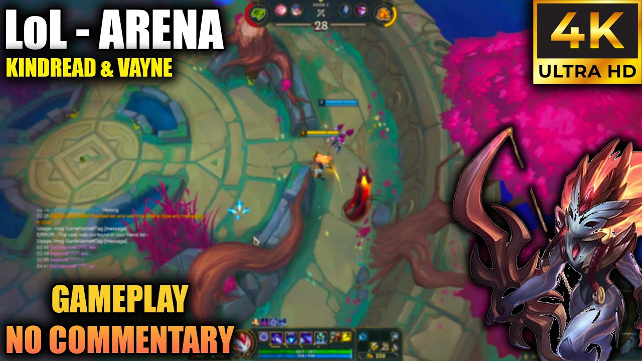 LoL Arena - EPIC KINDREAD GAME - Kindread & Vayne Gameplay [No ...