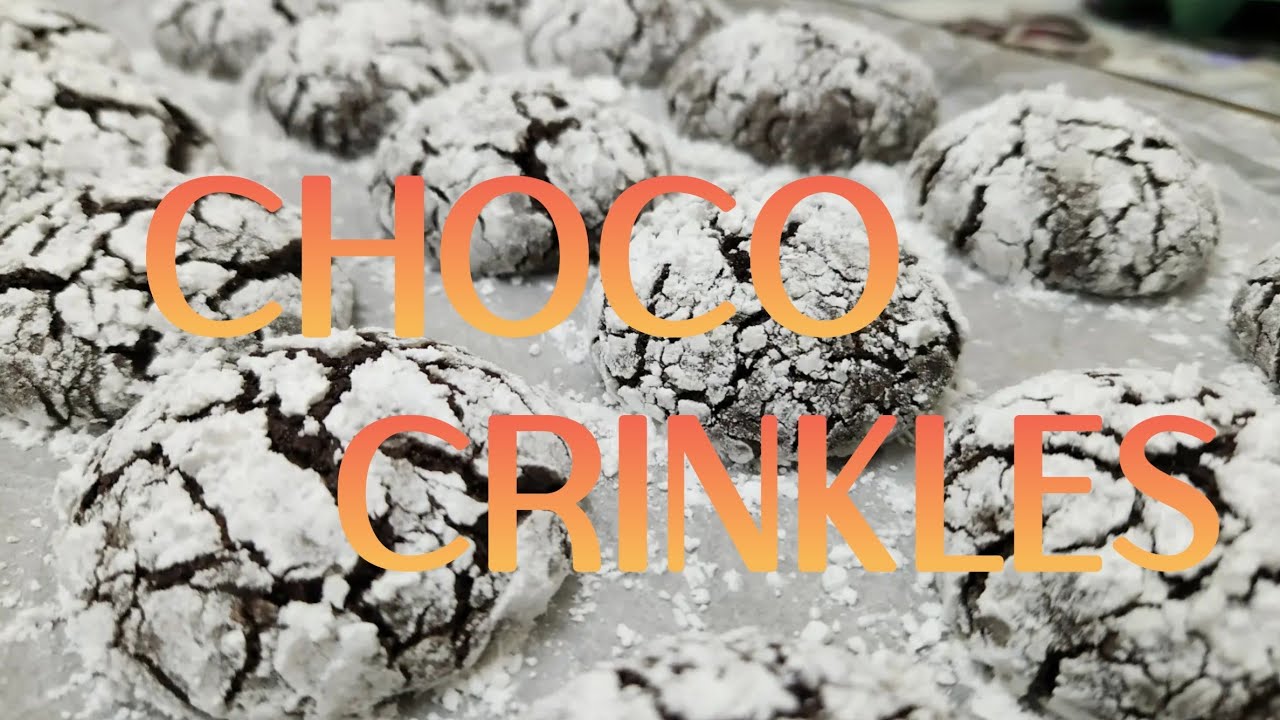 CHOCO CRINKLES THE EASIEST WAY TO MAKE! #crinkles #chococookies - YouTube