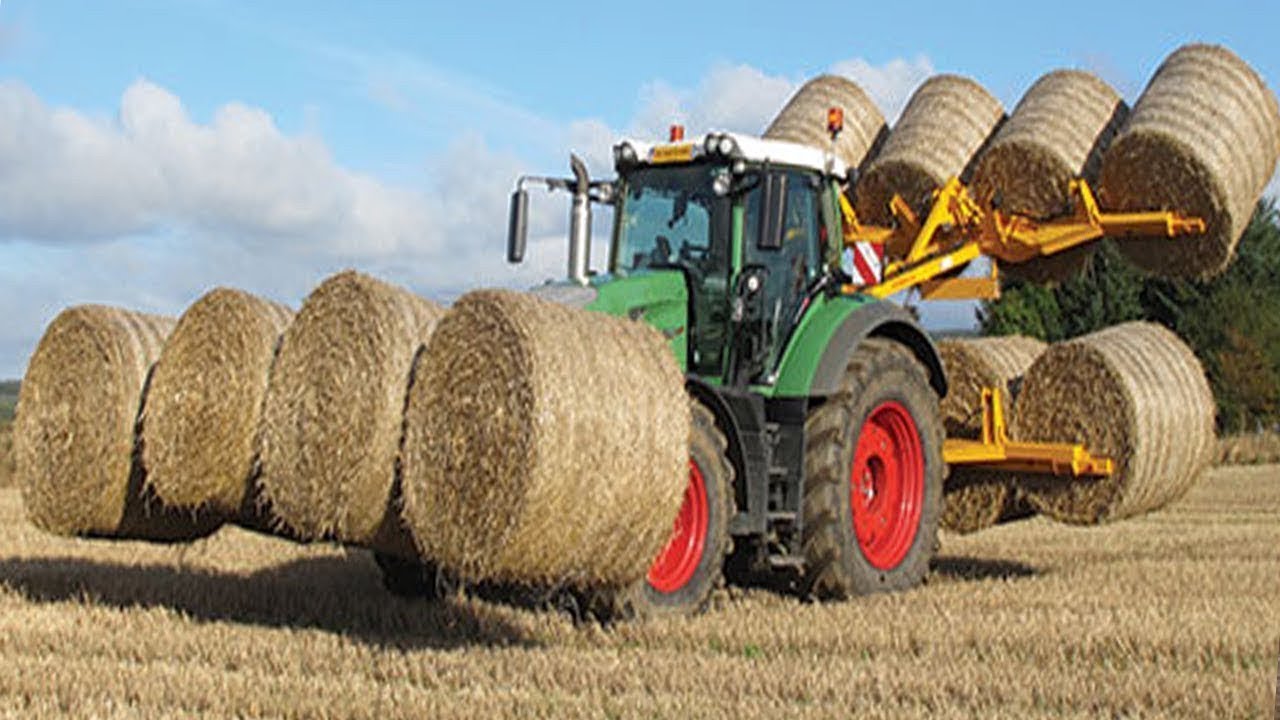 Technology That Are At Another Level In Work Bales Transport, Wrapping ...